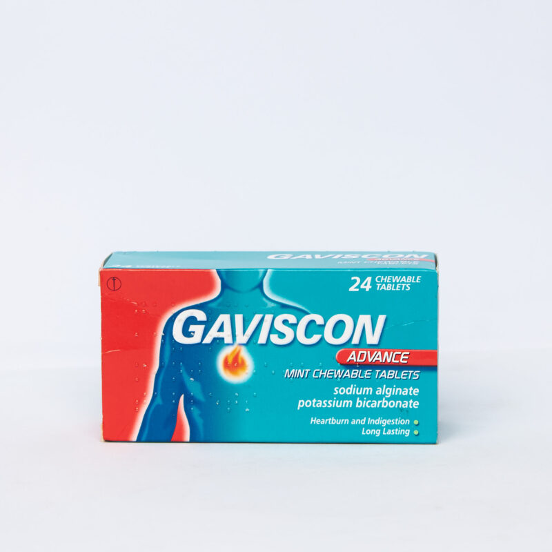 GAVISCON ADVANCE TABS 24’s – Bedita Pharmaceuticals